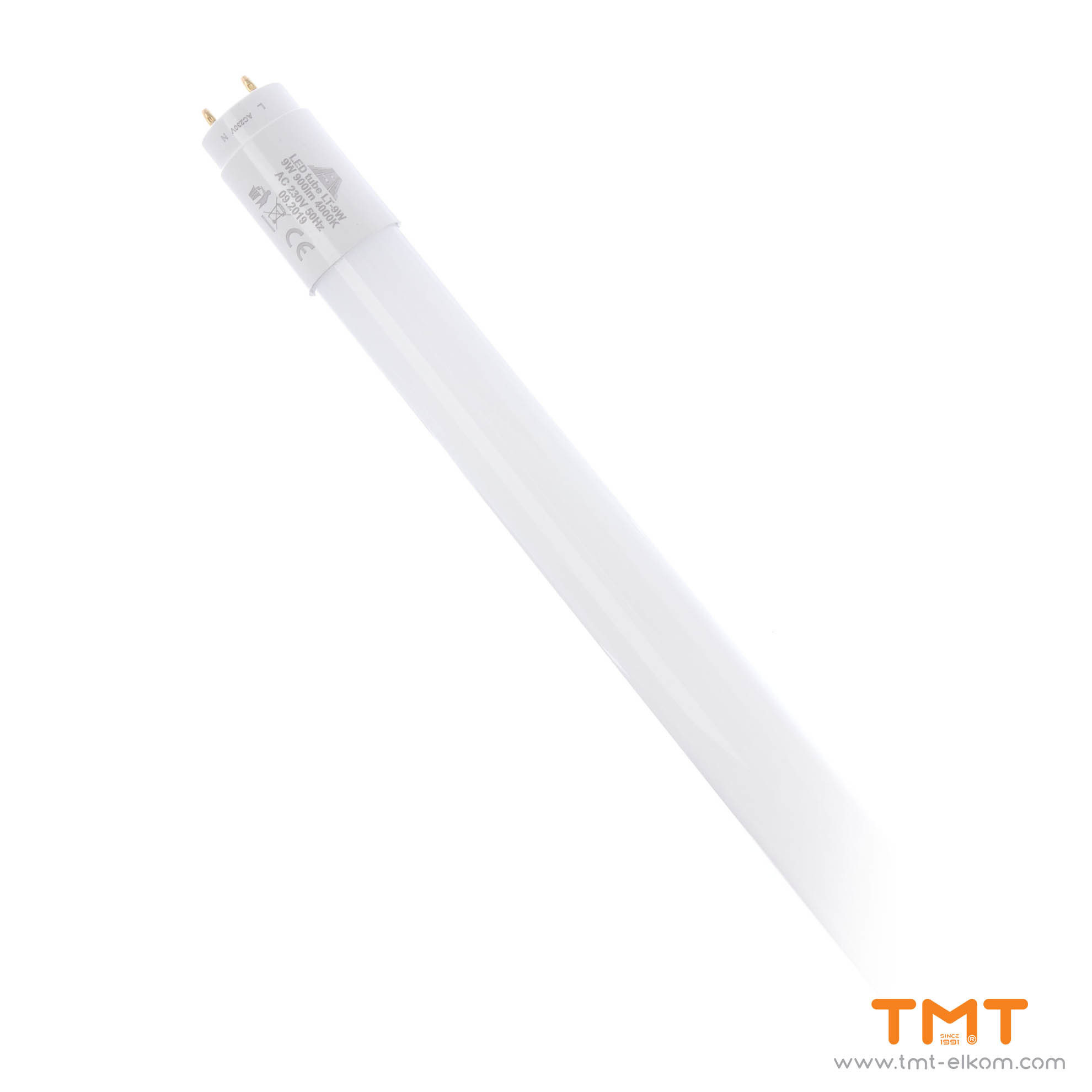 ТМТ ЕЛКОМ | ТРЪБА LED 9W,4000K,900Lm,Т8,тмт,600mm,JSL,230V