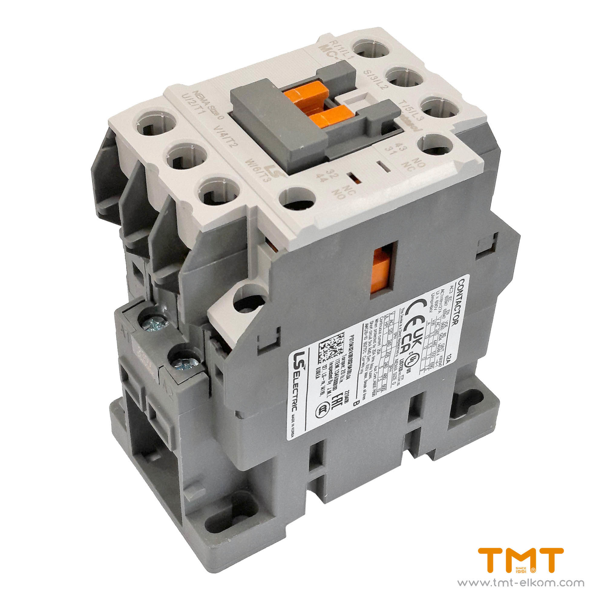 ТМТ ЕЛКОМ | КОНТАКТОР 12A MC-12b AC230V 1a1b