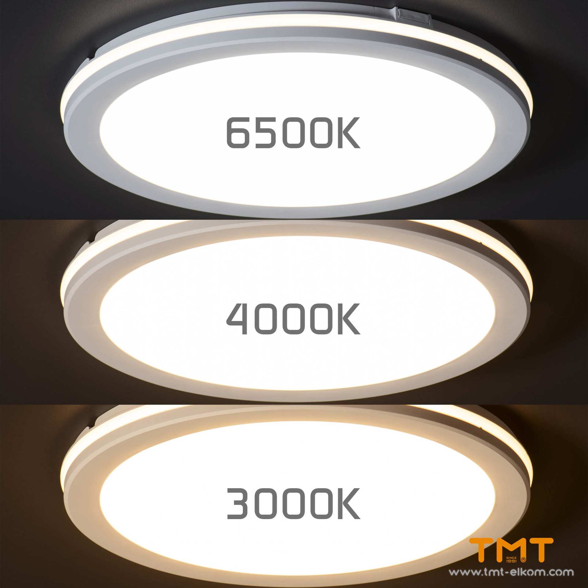 ТМТ ЕЛКОМ | ПЛАФОНИЕРА LED 30W,3000/4000/6500K,2850Lm,38384,